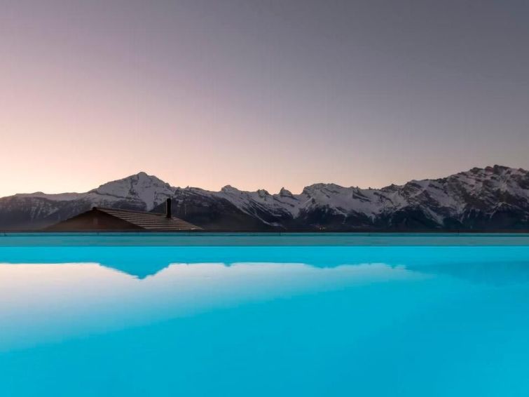 Chalet V Mit Lift Und Pool - La Tzoumaz