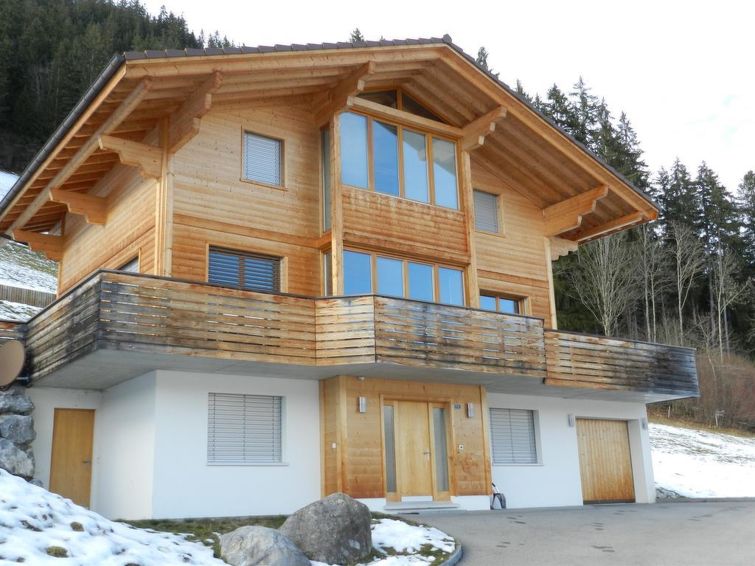 Gletscherblick, Chalet Appartement/fewo, Dusche Oder Bad, Wc 10-bettwohnung - Saanen