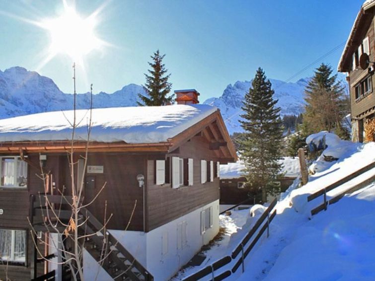 Trollhütte 4-bett-wohnung - Mürren
