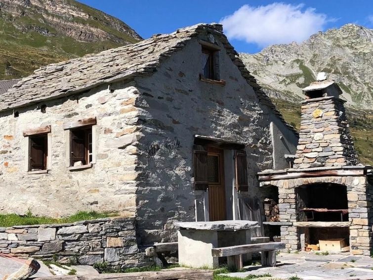 Almhütte "Casi Hütte" Mit Faszinierender Aussich - Formazza