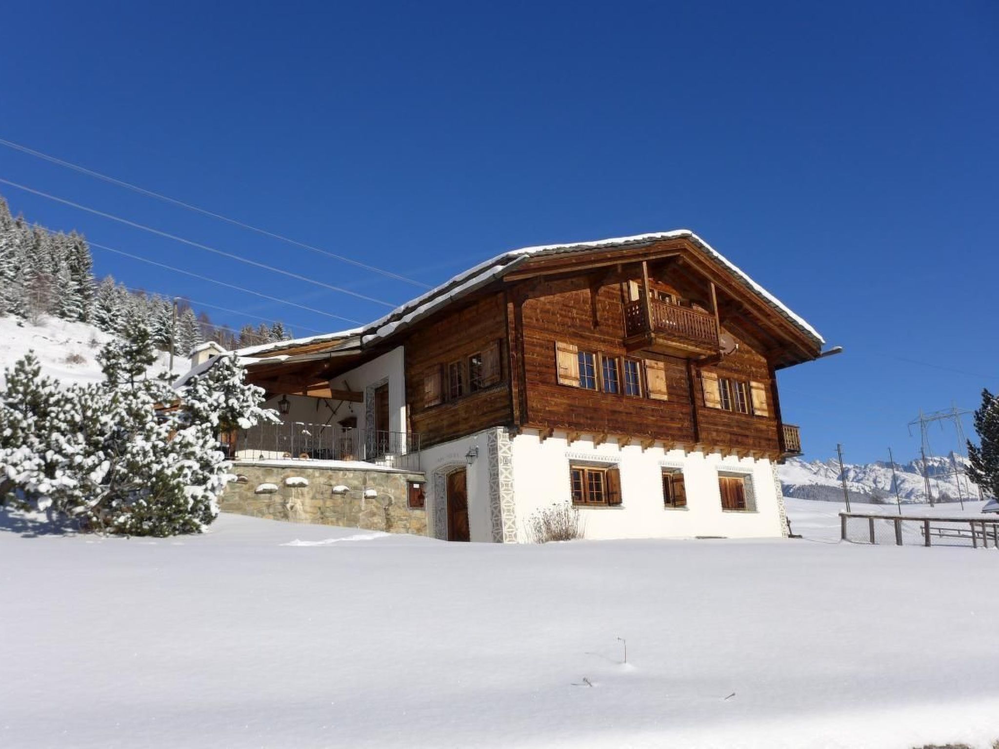 Chalet 'Casa Muraun' Mit Bergblick - Sedrun