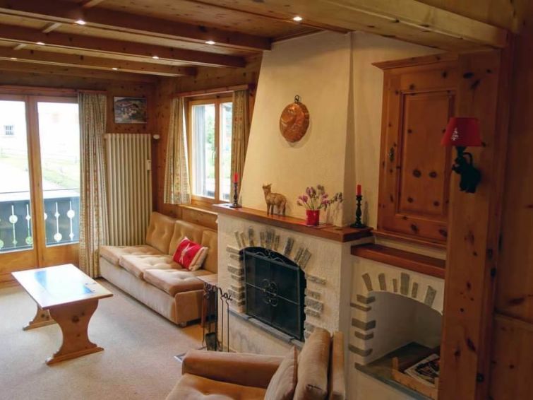 Murmeli 3 Appartement/fewo, Dusche Oder Bad, Wc 5 1/2-zimmerwohnung - Klosters-Serneus