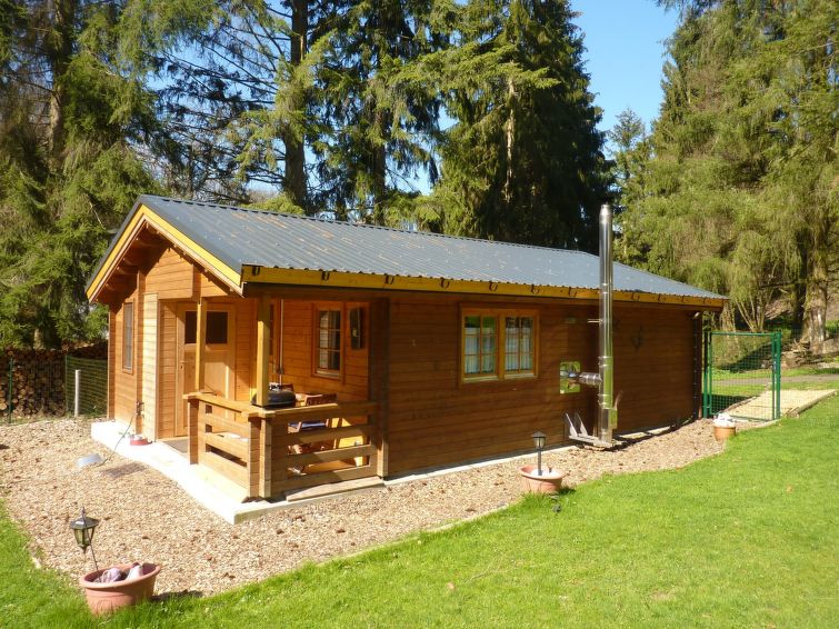 Holz-blockhaus Für Vier Personen Mit Terrasse - Kastellaun