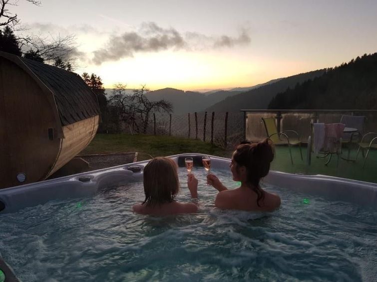 Fewo Mit Whirlpool Und Fass-sauna Im Schwarzwald - Hausach