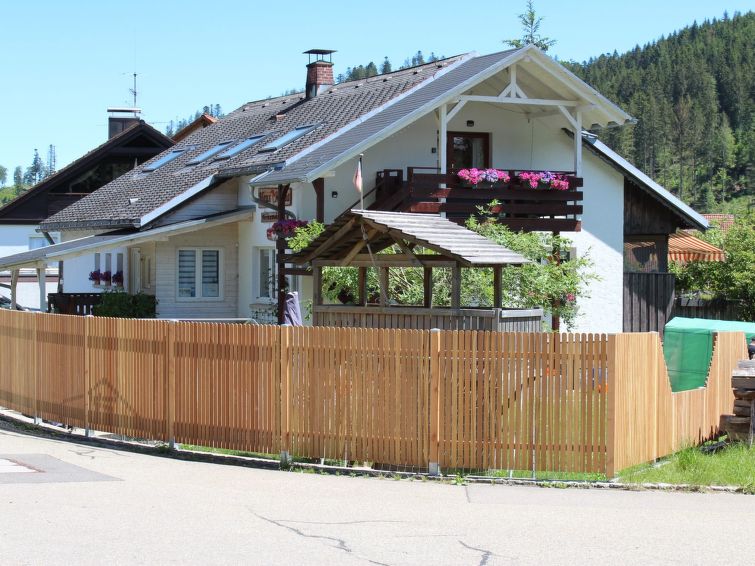Haus Maria Hochschwarzwald, Garten Umzäunt, Wald - Sankt Blasien