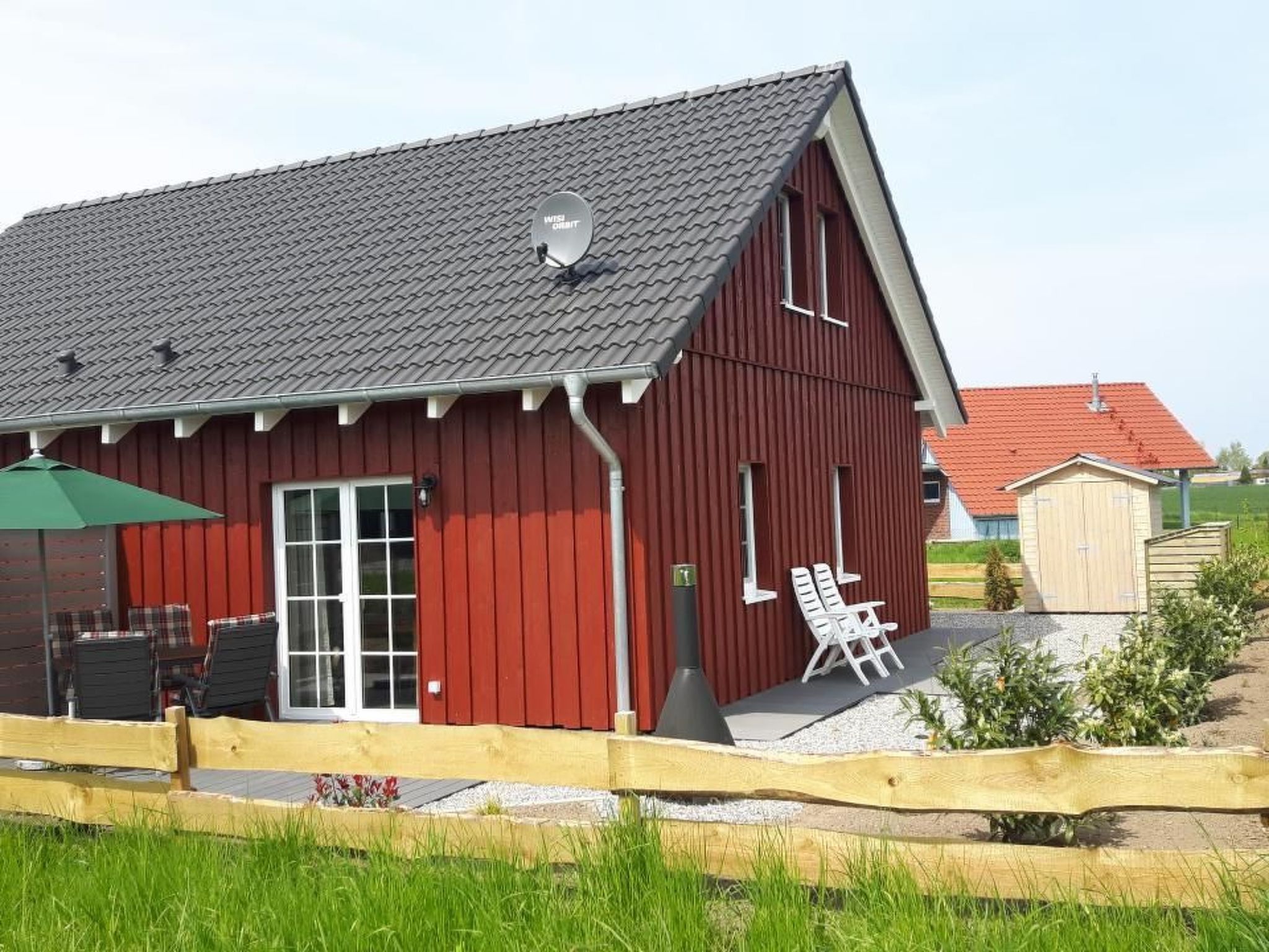 Schwedenhaus Zierow Mit Terrasse Und Grill - Wismar