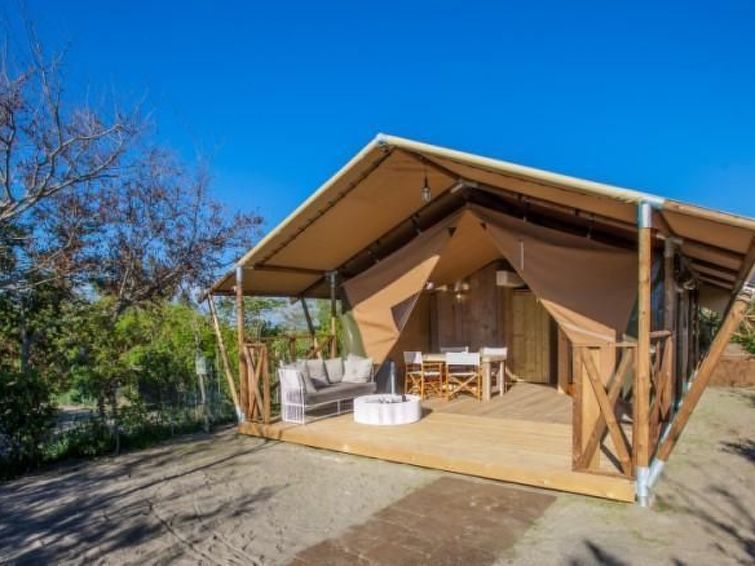 Gemütliches Safarizelt Mit Grill Und Garten - Templin