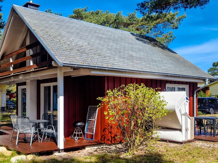 Strandnahes Ferienhaus Strandrubin Mit Kamin - Baabe