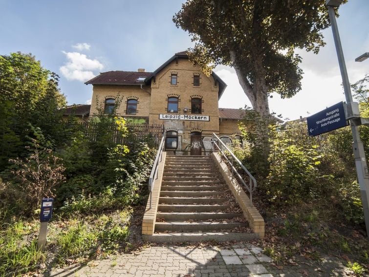 Luxuriöse Wohnung Im Denkmalgeschützten Bahnhof - Leipzig