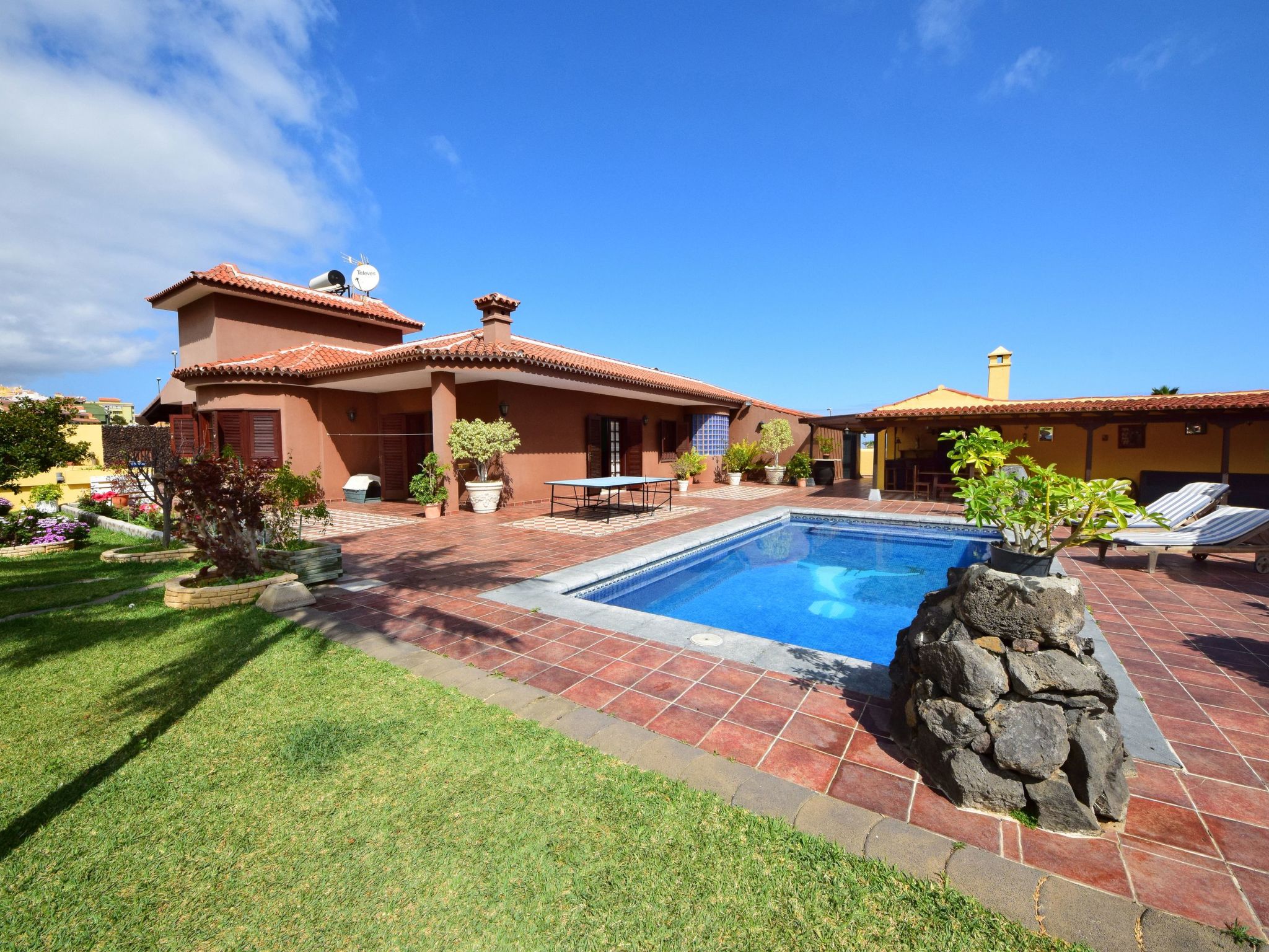 Haus Alina Mit Beheizbarem Privatpool Und Barbecue - Puerto de la Cruz