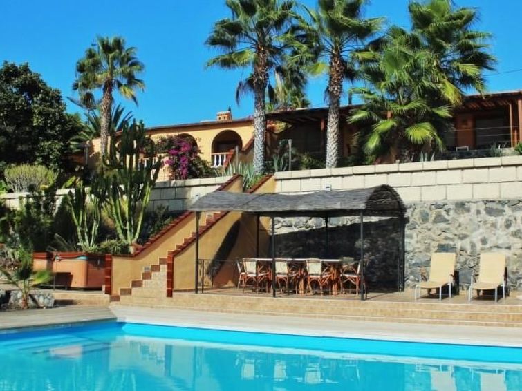 Schöne Finca Sanjuan Mit Pool Und Meerblick - Tenerife