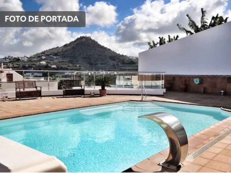 Villa Los Palmitos Familiäre Privatvilla Mit Pool - Arucas