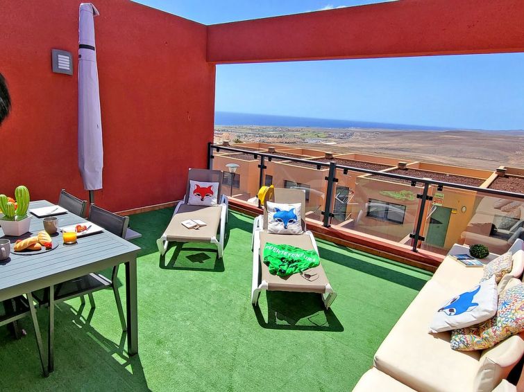 In Castillo Caleta De Fuste Mit Großer Terrasse Und Panoramablick - Castillo Caleta de Fuste
