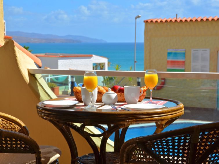 Wunderschöne Ferienwohnung In Costa Calma Mit Gemeinsamem Pool, Terrasse Und Ga - Fuerteventura