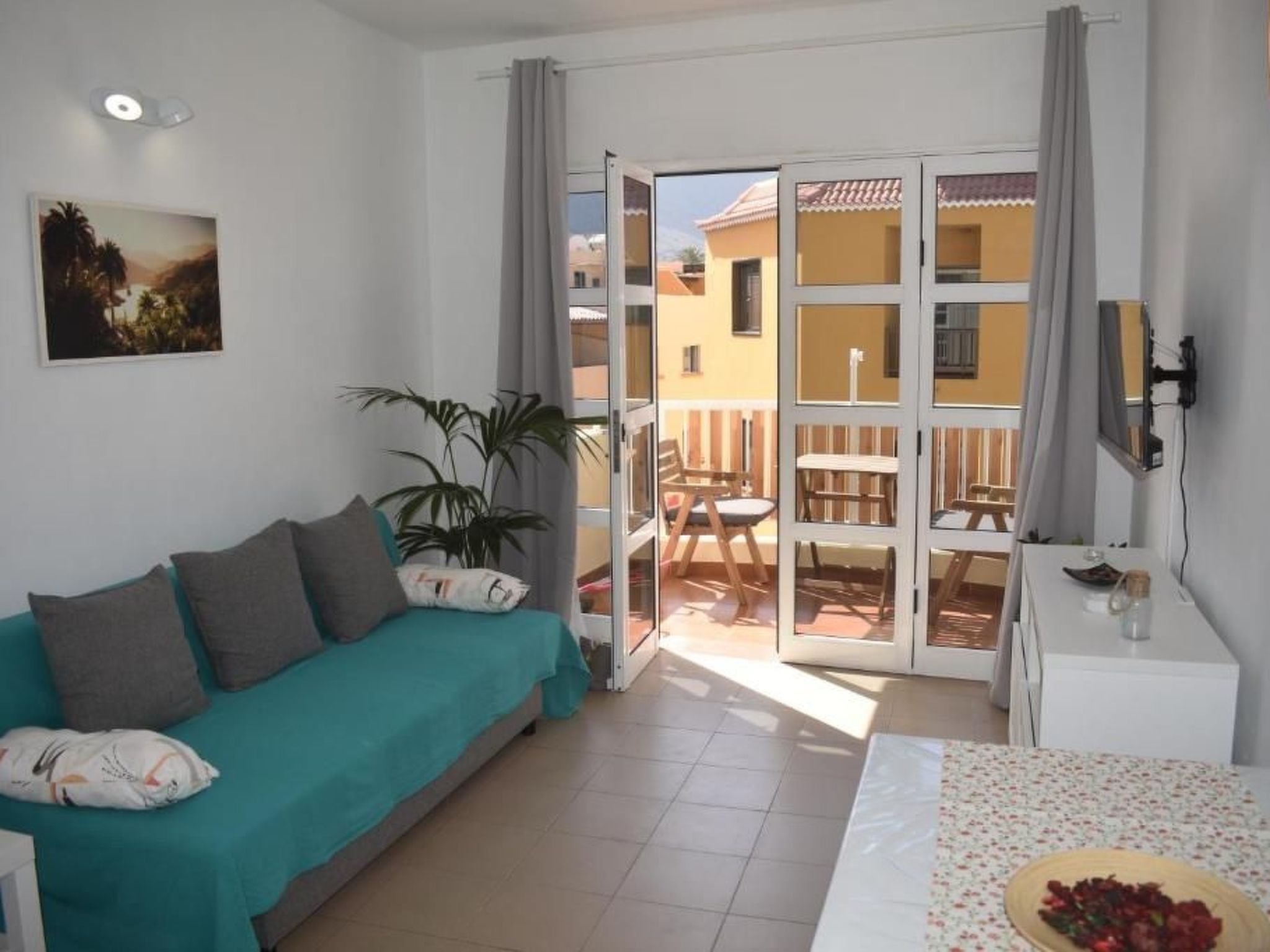 Große Wohnung In Playa De La Calera Mit Schönem Balkon - Valle Gran Rey