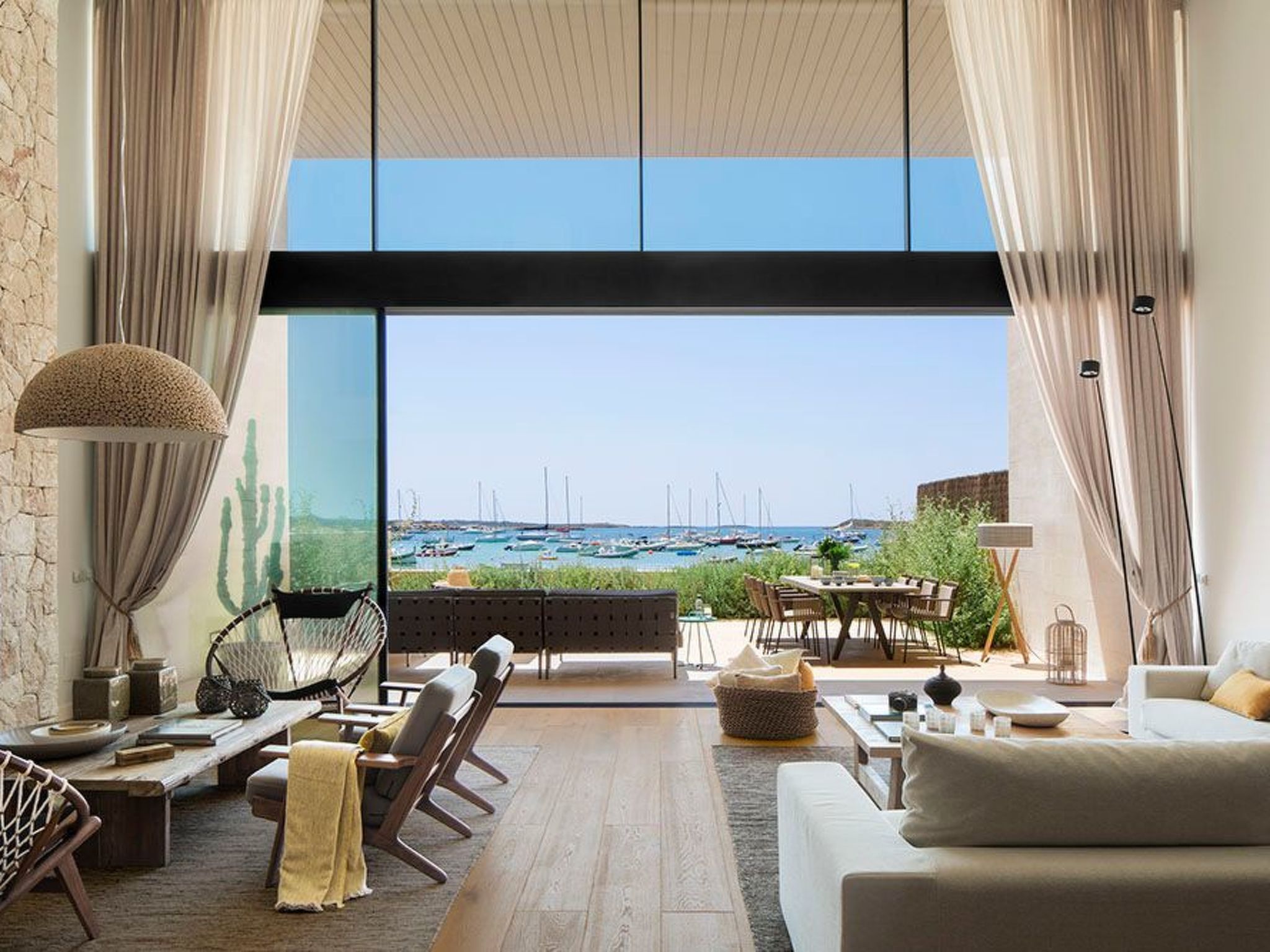 Haus "Colonia Beach" Mit Blick Auf Das Wasser - Ses Salines