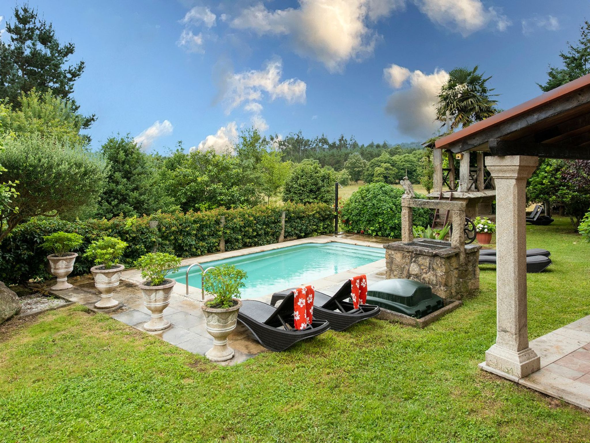 Villa "Casa Dos Pazos" Mit Privatem Pool - Santiago de Compostela