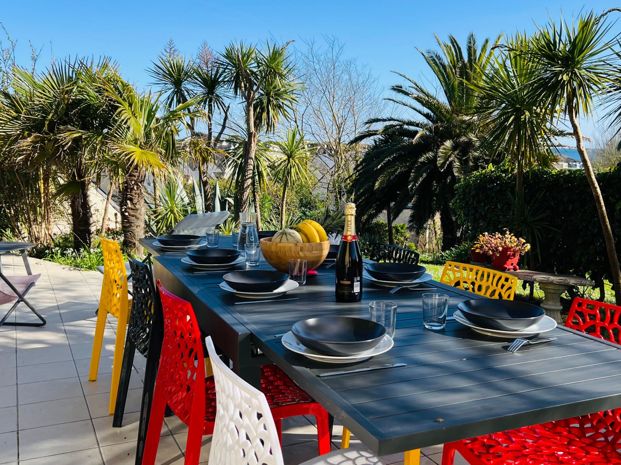 Prächtige Villa Mit Exotischem Garten, Strand 200m Entfernt - Clohars-Carnoët