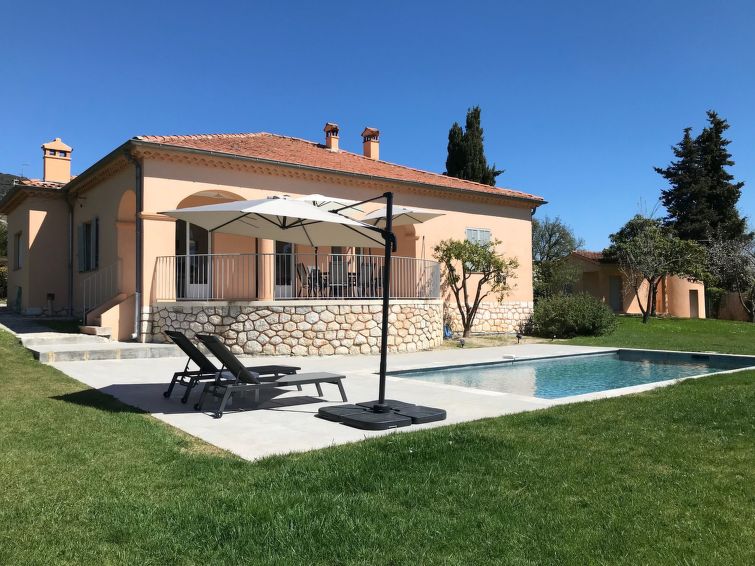 Geräumige Und Elegante Villa Mit Großem Garten, Swimmingpool Und 3 Schlafzimmer - Vence