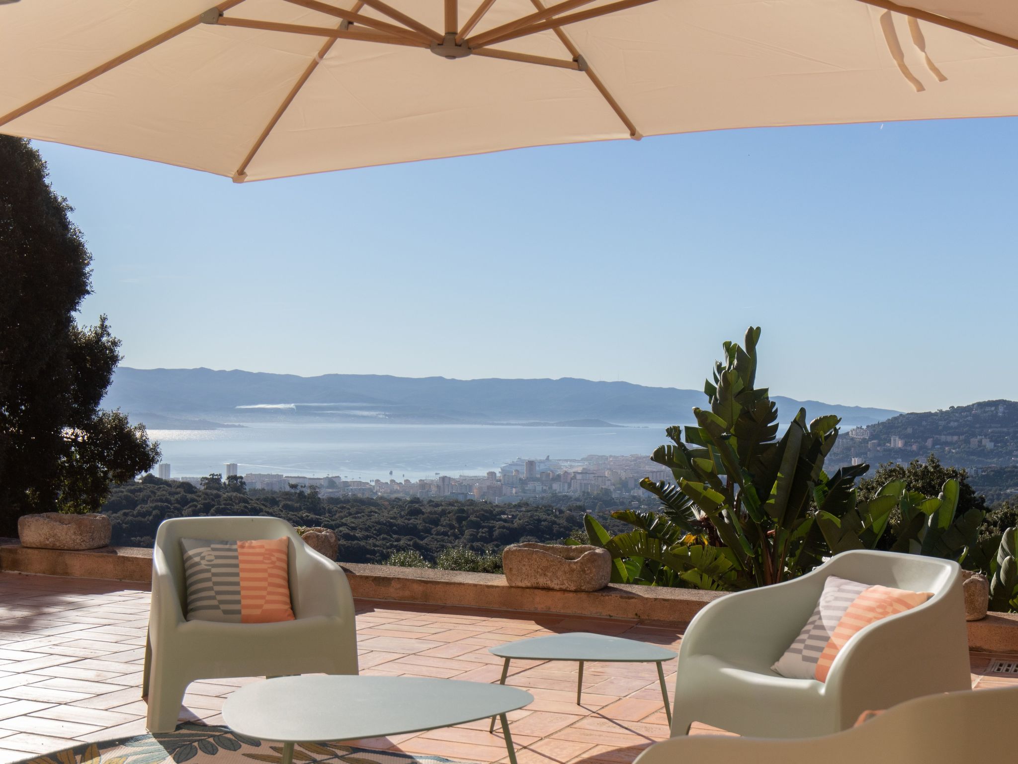 Apartment Terrasse Panoramablick Auf Den Golf - Ajaccio