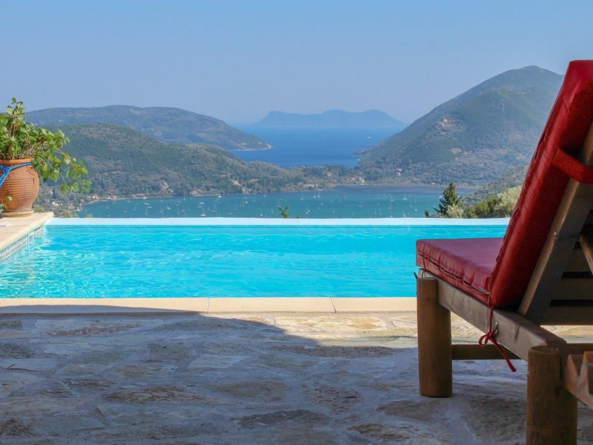 Ferienvilla "Maura" Mit Infinity-pool - レフカダ島