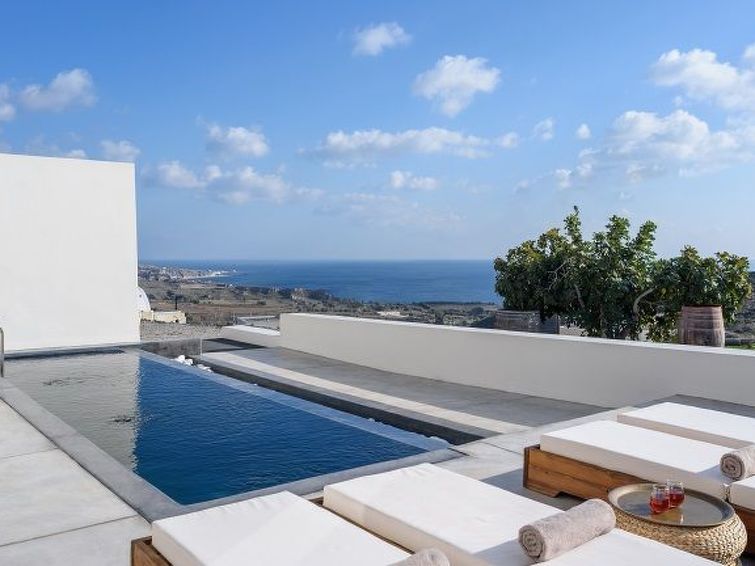 Villa Di Capo - Villa Antonis Mit Privatem Pool - Santorini