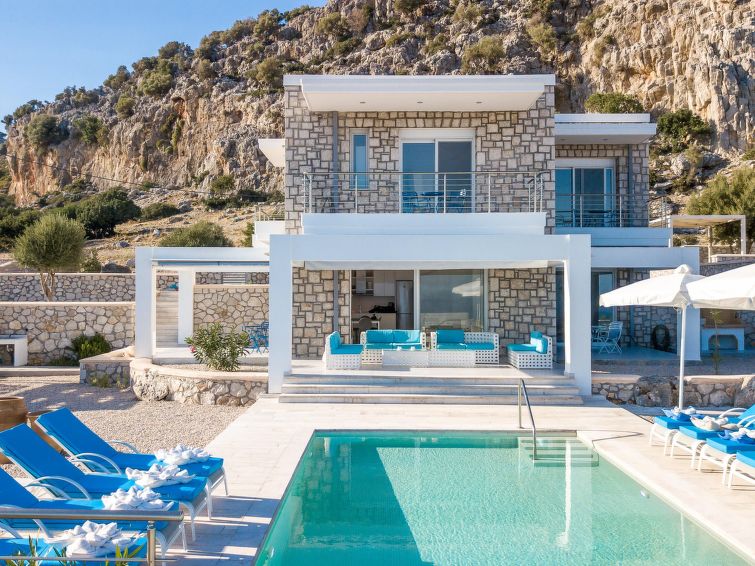 Luxuriöse Privatvilla Mit 4 Schlafzimmern Und Privatem Pool - Faliráki