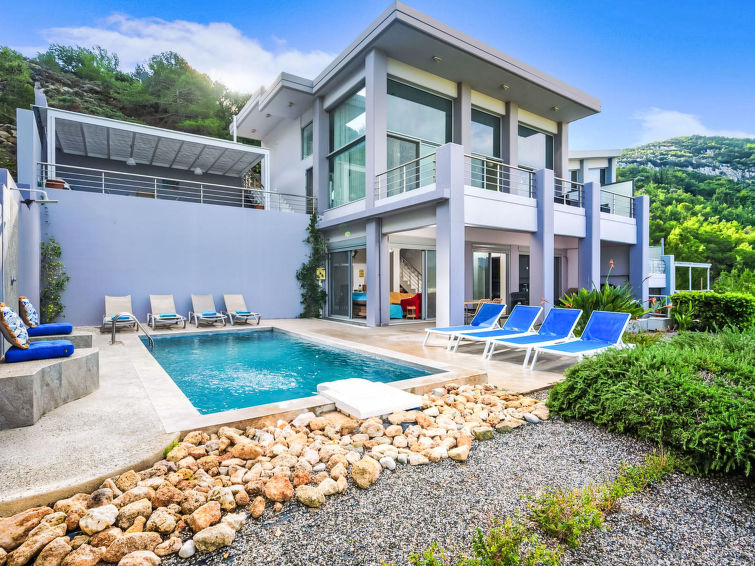 Villa Articiano Mit Whirlpool Und Herrlicher Aussicht - Faliraki