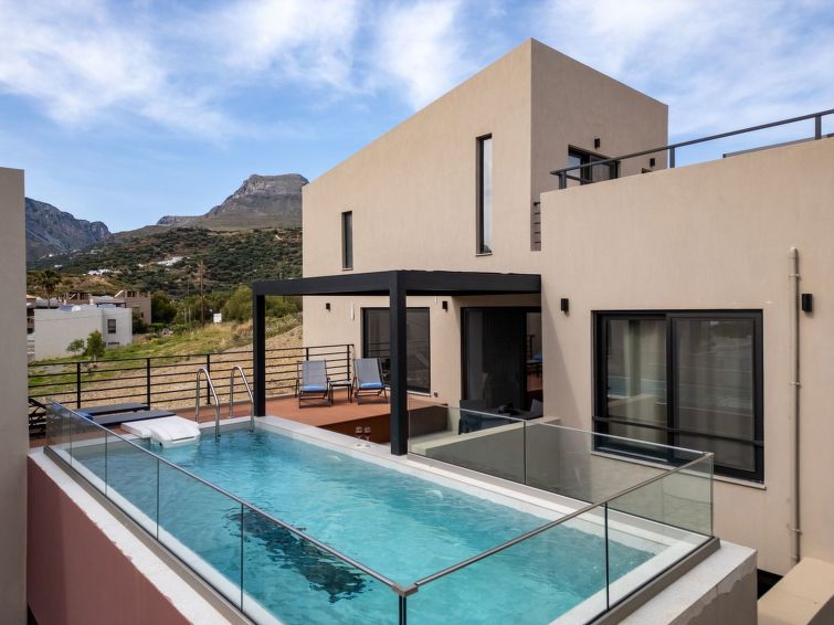 Neue Villa Dandelion, Privater Pool, 100m Zum St - Plakias