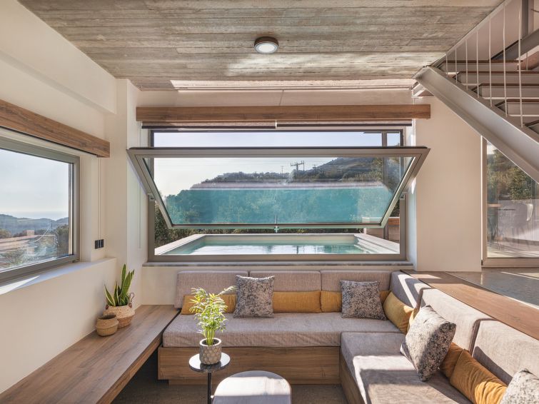 Neu Gebaute Villa Mit Privatem Pool Und Grillplatz - Plakias