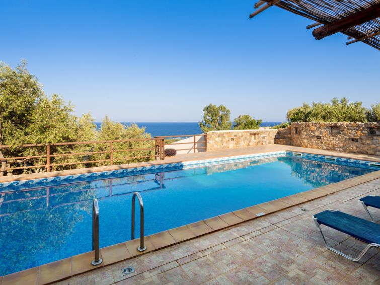 Atemberaubende Aussicht In Der Villa Bei Elafoni - Paleochora