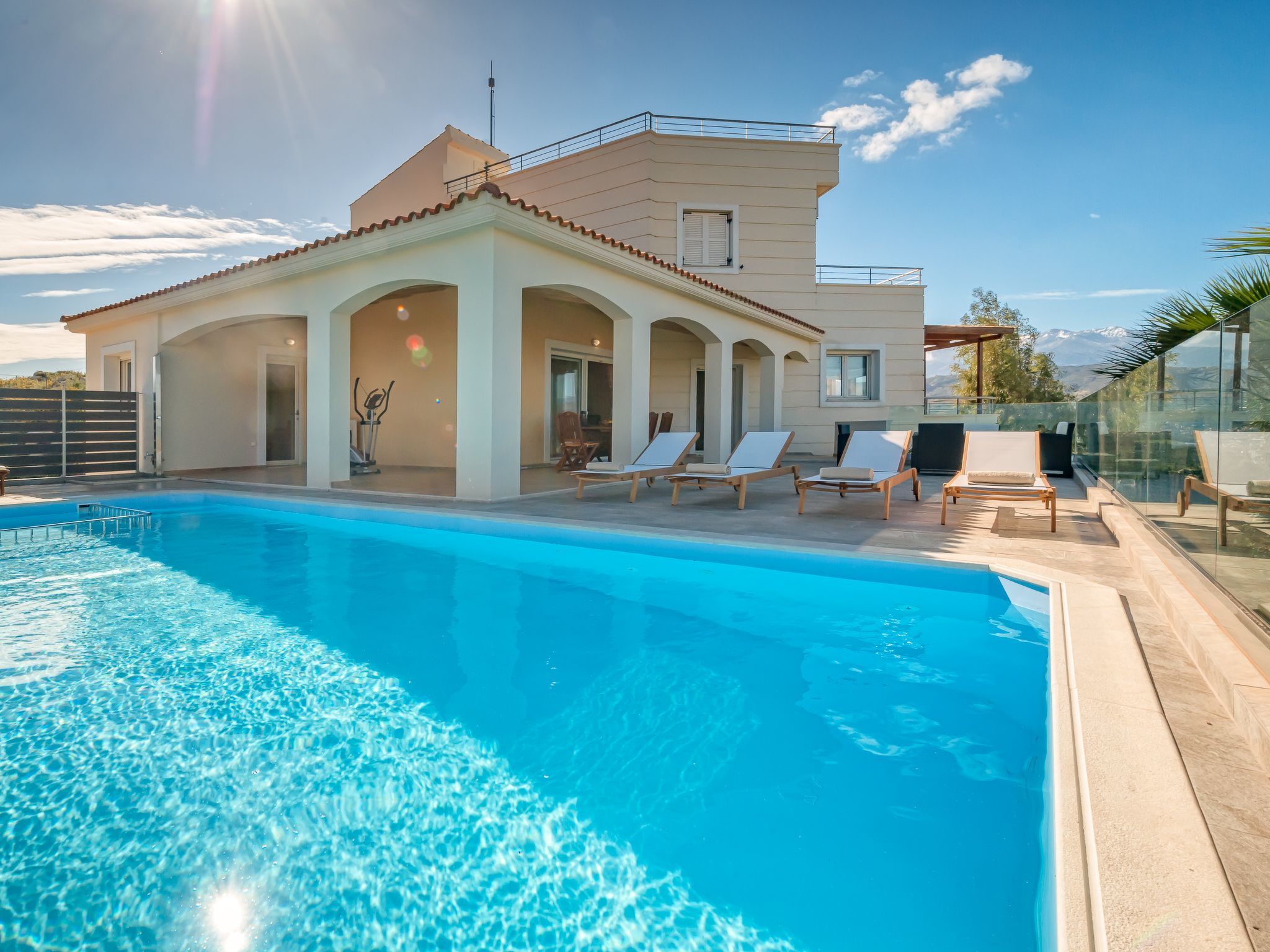 Karmilos Hill Villa - Absolute Privatsphäre - Chania