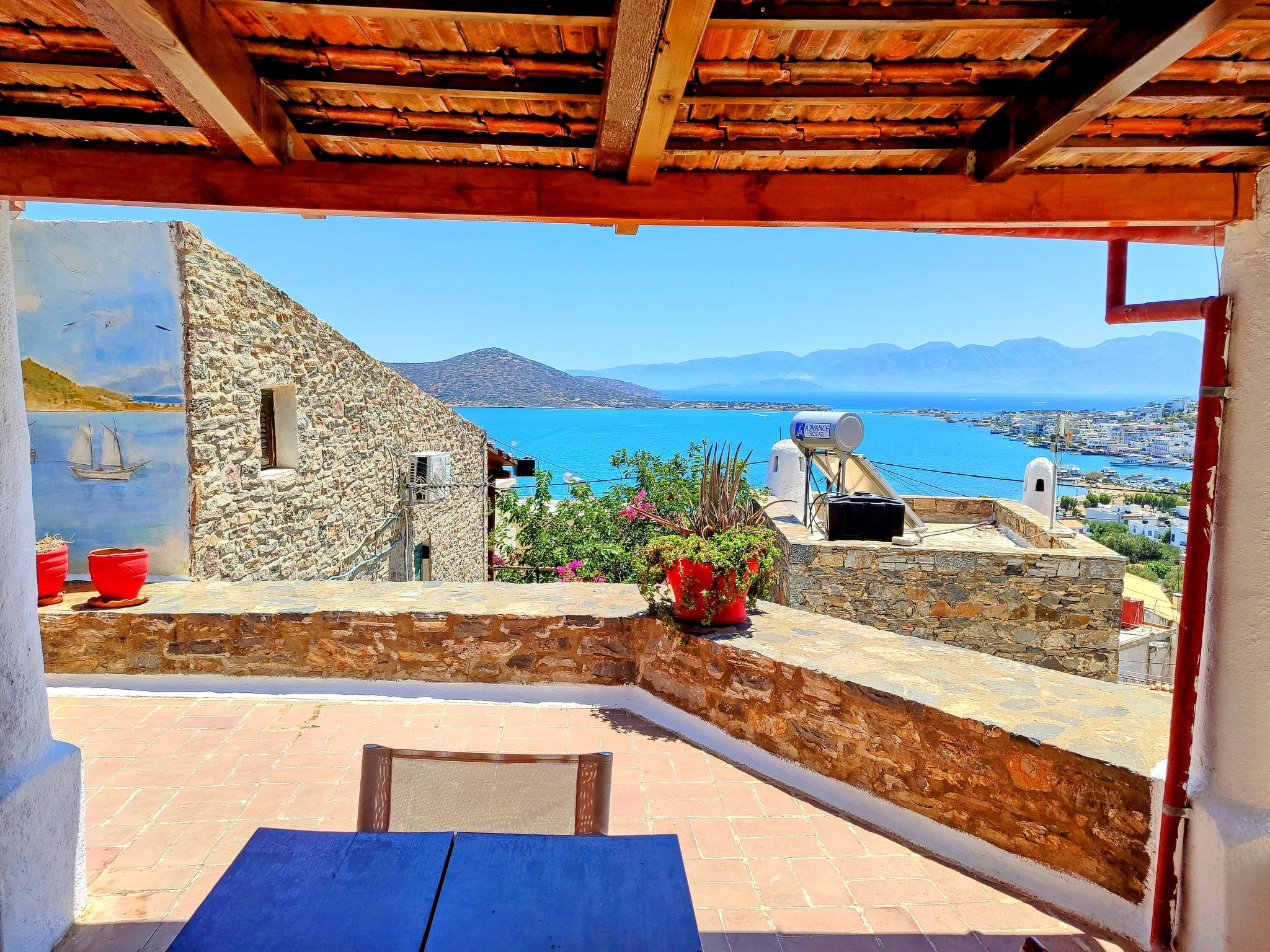 Authentisches Kreta Elounda Haus Mit Meerblick Margarita - Elounda