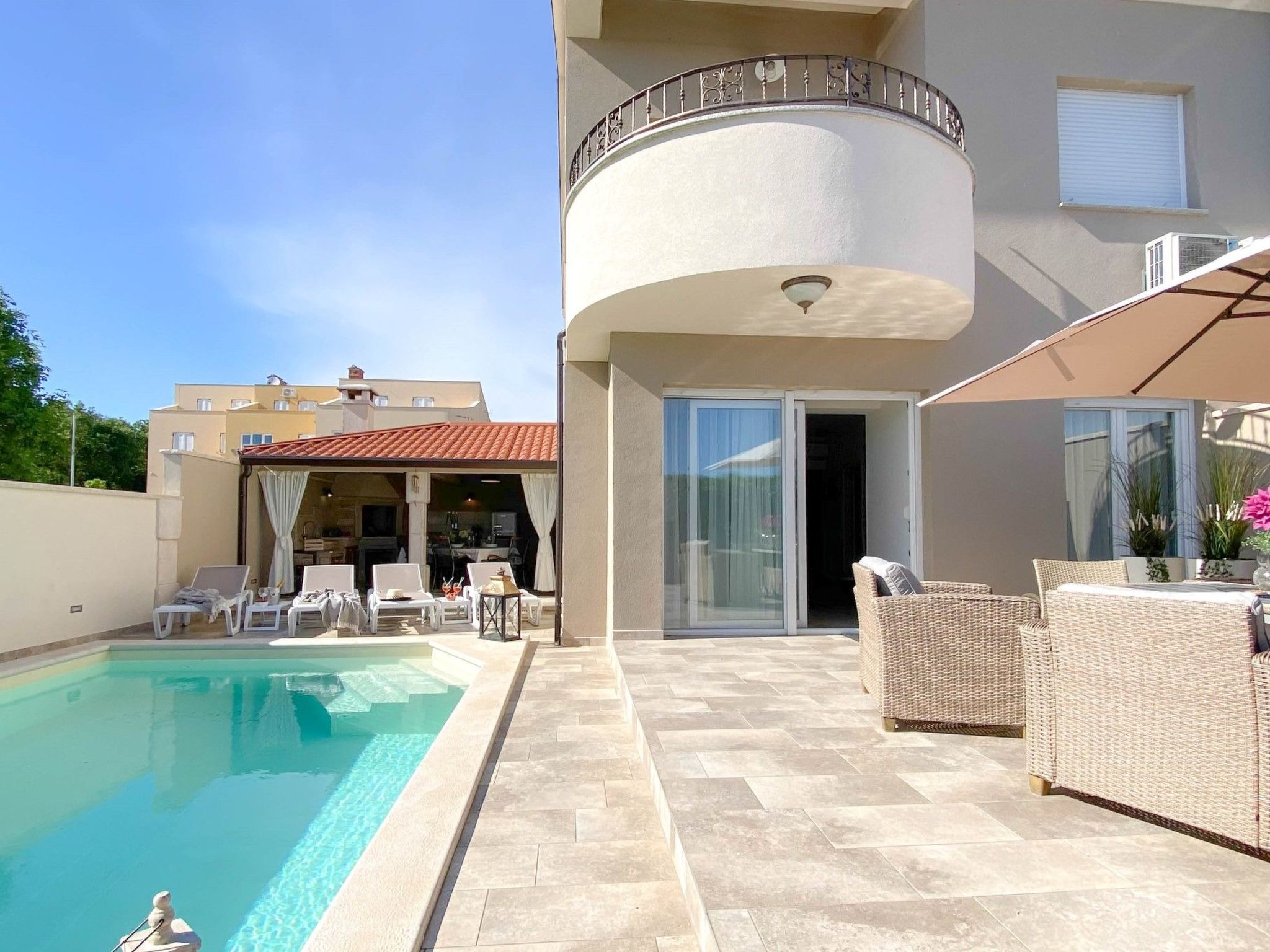 Mit Privatpool Für 6 Personen Ca. 105 M&sup2; In Bužinija, Adriaküste Kroatien - Cittanova