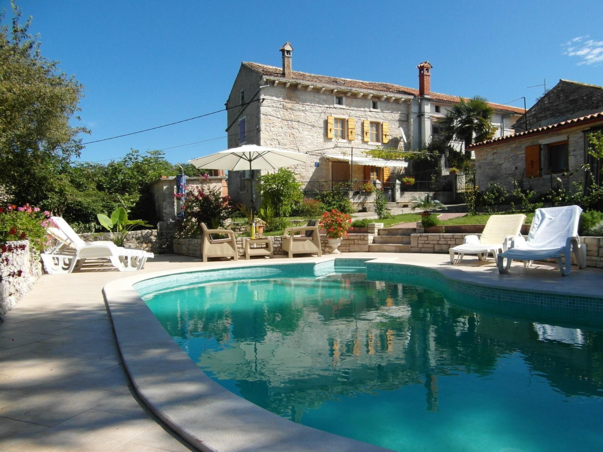 Villa 'Vickovi' Mit Gemeinschaftspool - Rakalj