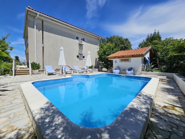 Wohnung "Mirko2" Mit Gemeinschaftlichem Pool - Malinska