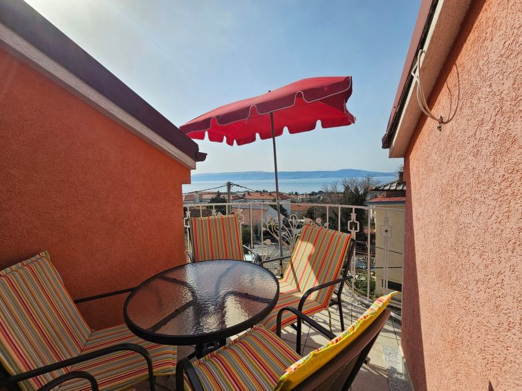 Appartement Mit Balkon Und Meerblick - Novi Vinodolski