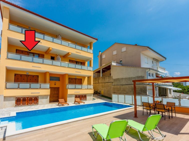 Wohnung In Novi Vinodolski Mit Eigenem Balkon - Klenovica