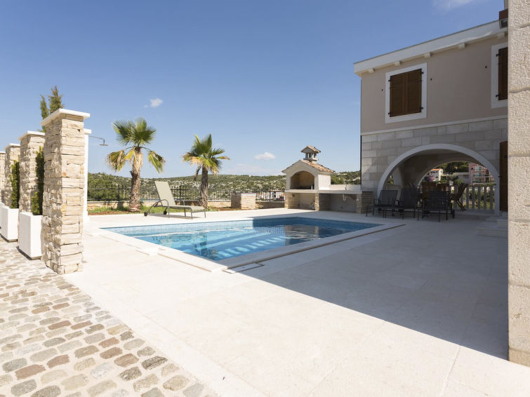 Villa Elena Mit Pool, Nur 60 Meter Zum Meer - Sevid