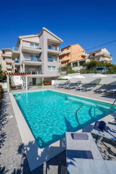 Für 4 Personen Ca. 50 M&sup2; In Podstrana, Dalmatien (Gespanschaft Split-dalma - Podstrana