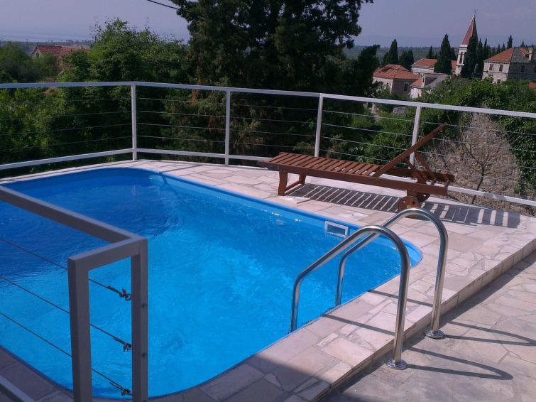 Liebevoll Renoviertes Altes Steinhaus Mit Pool Und Wunderschönem Panoramablick - Milna
