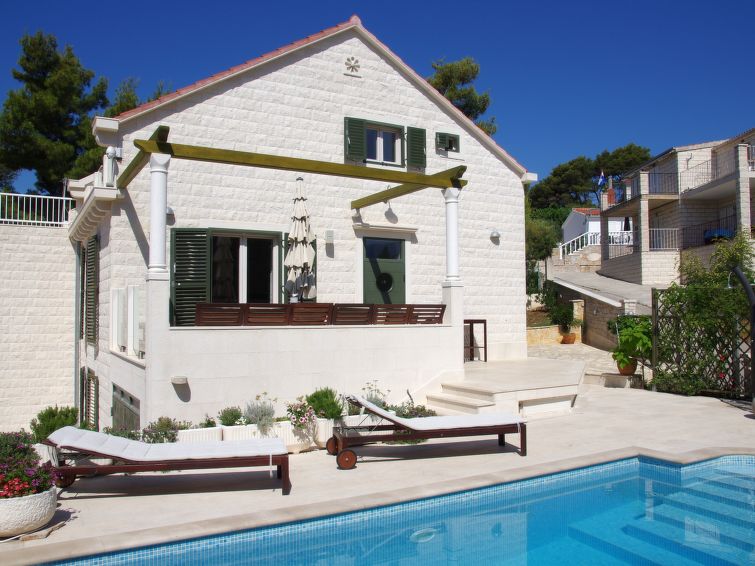 Schönes Ferienhaus Mit Privatem Pool - Brela