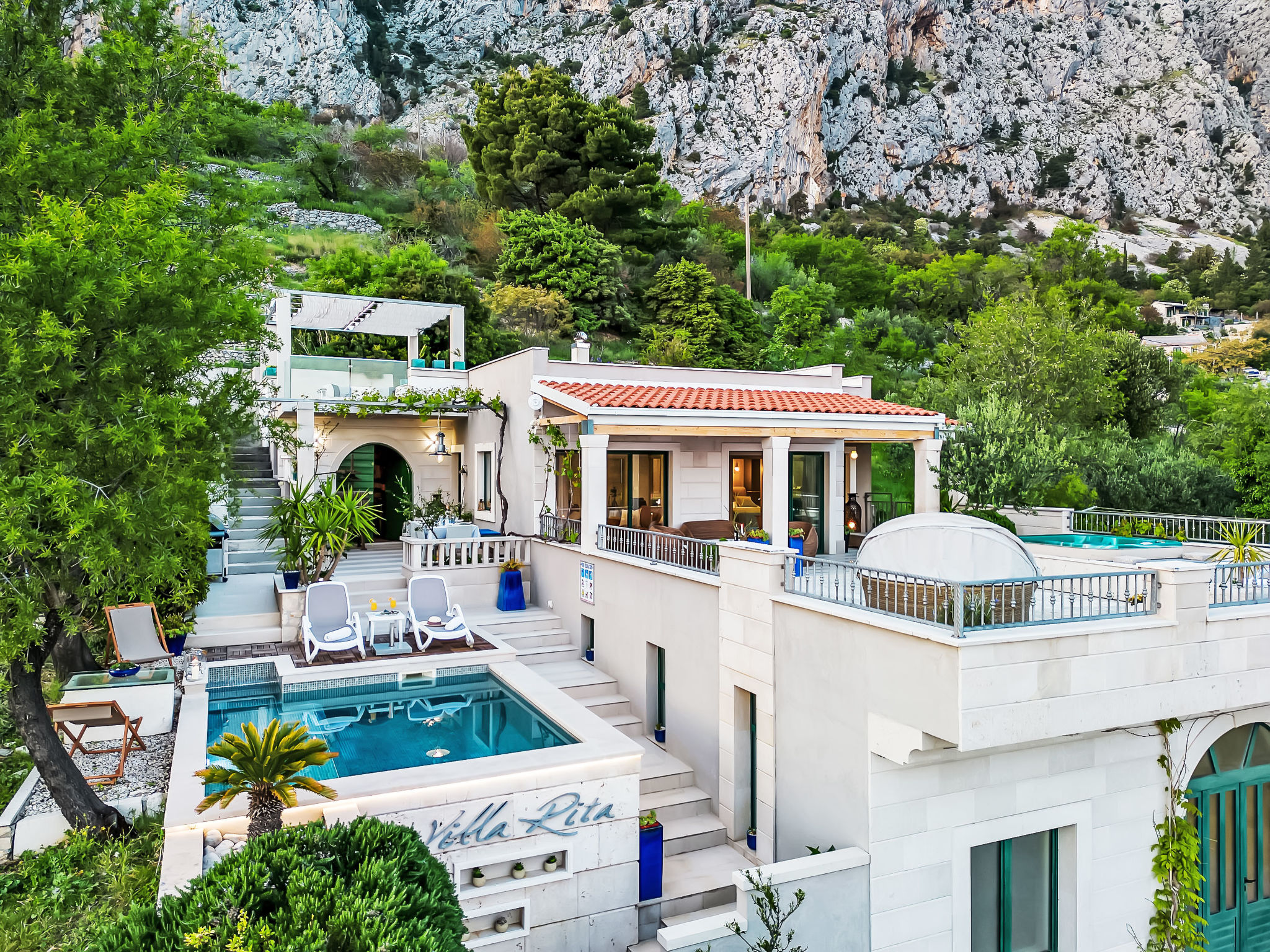 "Villa Rita" Mit Blick Auf Das Wasser - Tučepi