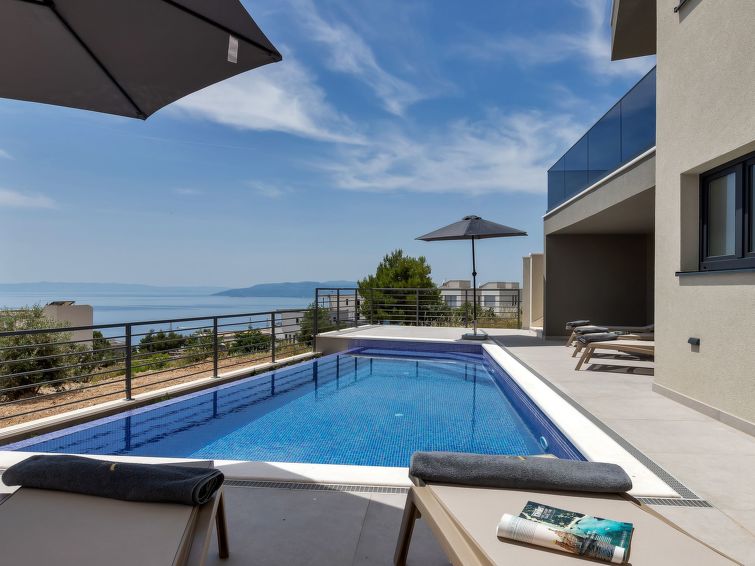 Villa Vip In Makarska Mit Beheiztem Pool Und 4 Schafzimmern - Brela