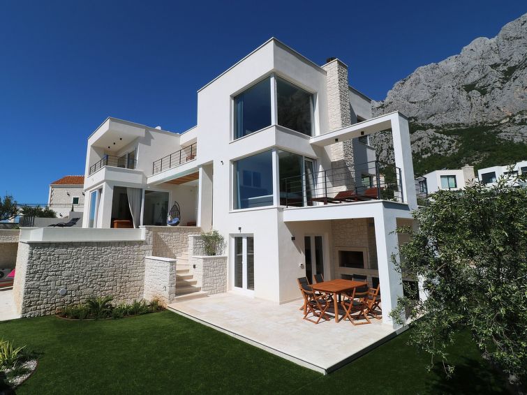 Moderne Villa Mit Infinity-pool Im Bergdorf Veliko Brdo - Tučepi