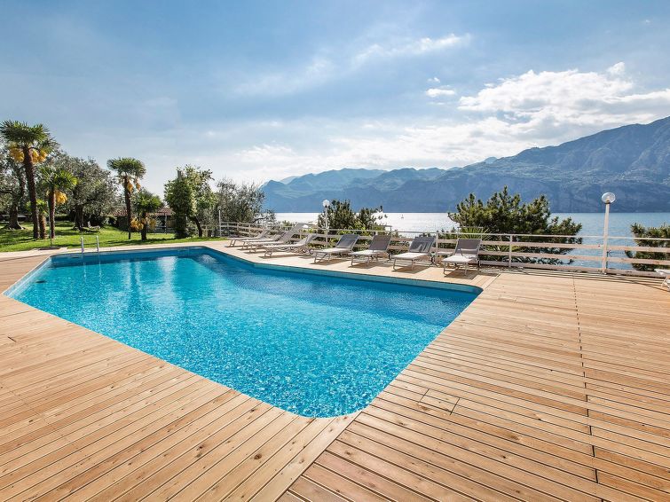 Zwei-zimmer-wohnung Mit Seeblick, Grill Und Gemeinschaftspool - Malcesine