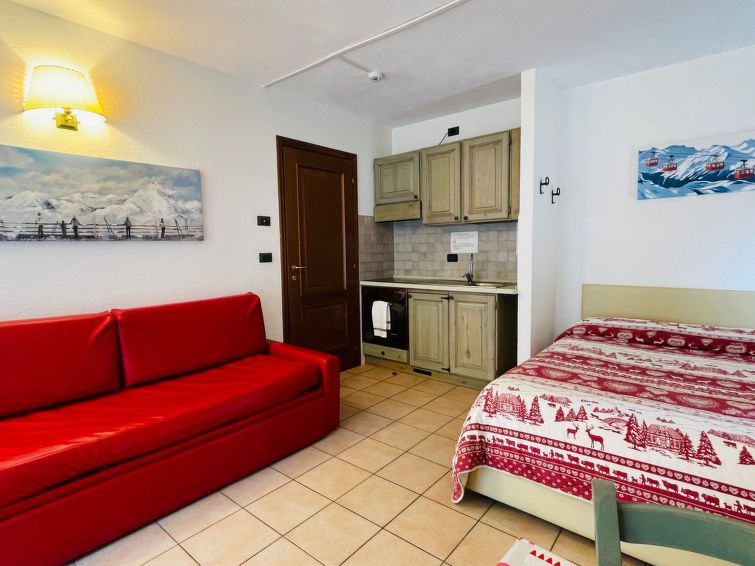 Studio 3-4 P. Bett , Residenz Villa Frejus - Bardonèche