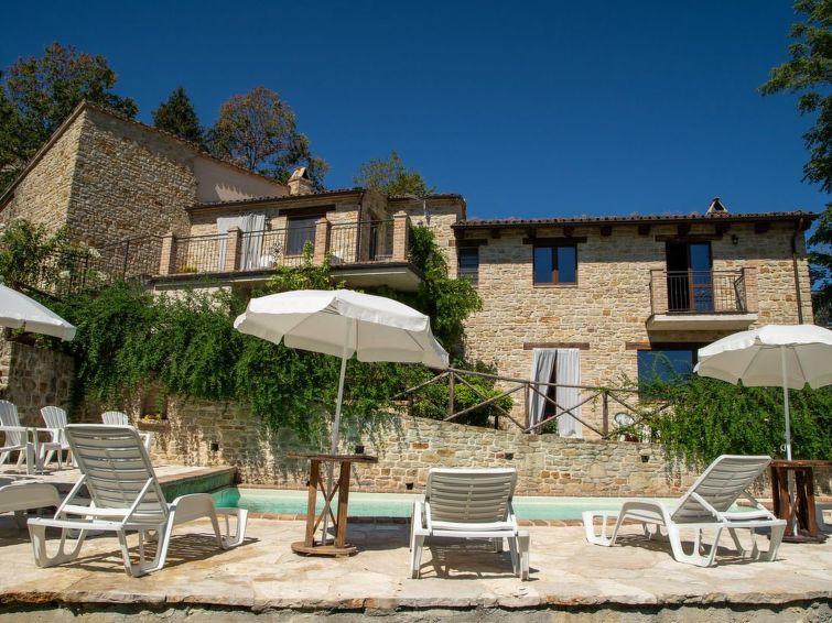 Villa Mit Privatem Pool In Der Nähe Des Dorfes - Marche