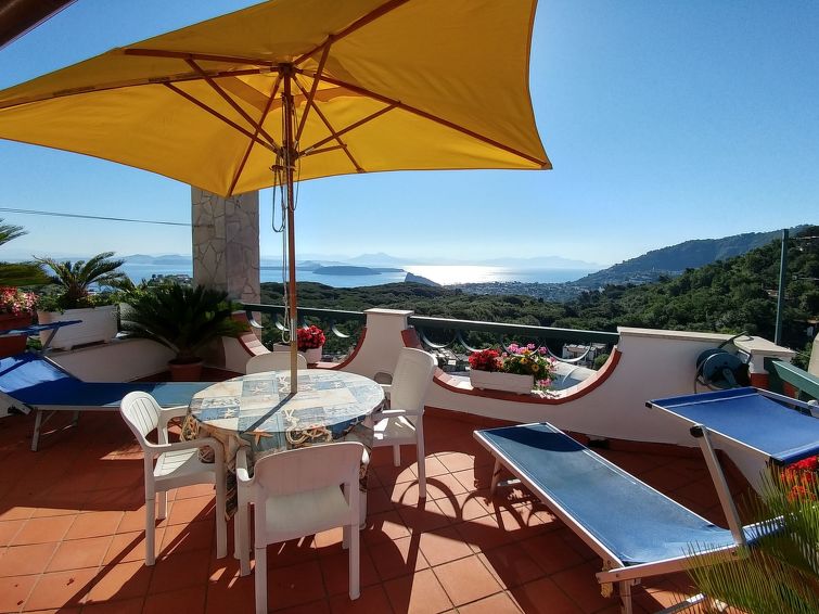 Wohnung Mit Großer Terrasse Und Meerblick - Ischia