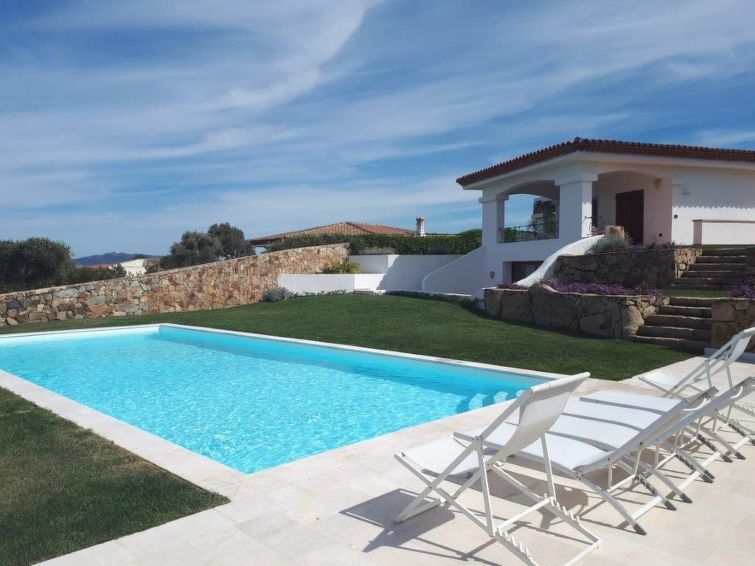 Villa Smeralda Mit Privatem Pool Und Atemberaubendem Blick Auf Den Maddalena-ar - Palau